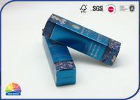 China Pretty Matte Lamination Folding Paper Gift Box With Special Design Blue for sale