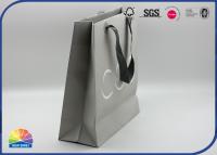 China Foil Stamped Art Paper Gift Bag With Cotton Rope Handle For Wedding Custom Bags for sale