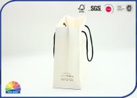 China Custom Printed Paper Gift Bag Portable Coated Flat Pack Shoe Medium Shipping Bags for sale