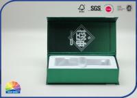 China Green Customized Paper Gift Boxes With Lid Gift Packing Box Pantone Print for sale