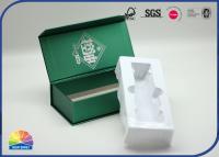 China Green Customized Paper Gift Boxes With Lid Gift Packing Box Pantone Print for sale