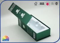 China Green Customized Paper Gift Boxes With Lid Gift Packing Box Pantone Print for sale