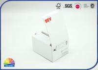 China White Custom Printed Paper Foldable Gift Box Design Special Cosmetics Product for sale