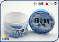 China Glossy Colorful Printed Cosmetic Tube Packaging Round Gift Box for sale