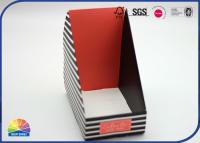 China Trapezoid Shaped Folding Display Paper Box Customized Printed for sale