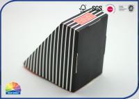China Trapezoid Shaped Folding Display Paper Box Customized Printed for sale