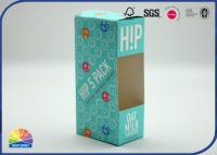 China Spot UV C1S Folding Box Candy Package Customized Die Cut Window for sale