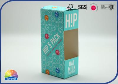 China Spot UV C1S Folding Box Candy Package Customized Die Cut Window for sale