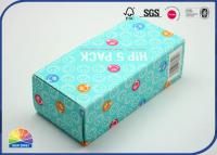 China Spot UV C1S Folding Box Candy Package Customized Die Cut Window for sale
