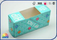China Spot UV C1S Folding Box Candy Package Customized Die Cut Window for sale