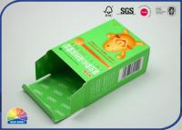 China Convenience Packaging Folding Carton Box With 350gsm Duplex Board Grey Back for sale