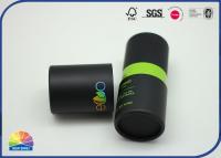 China Recyclable Paper Packaging Tube With Glossy / Matte Lamination for sale