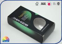 China Matte / Glossy Lamination Finish Foldable Gift Box With Ribbon / Cotton Handle for sale