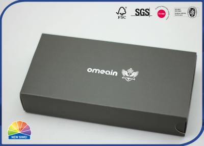 China Customized Design Foldable Gift Box With Magnet / Button / Zipper Closure for sale