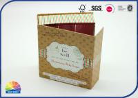 China Rectangular Hinged Lid Gift Box For Customized Logo Gift Packaging for sale