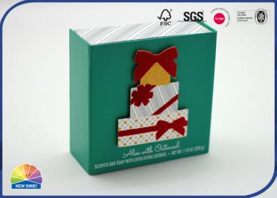 China Customized Printed Hinged Lid Paper Box Birthday Present Package for sale