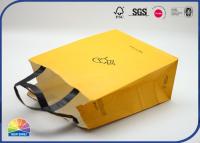 China Matte Varnishing Stand-Up Kraft Paper Shopping Bags For Grocery for sale
