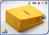 China Matte Varnishing Stand-Up Kraft Paper Shopping Bags For Grocery for sale
