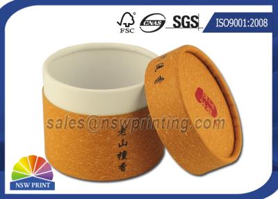 China Customized Cylinder Paper Packaging Tube , Food Grade Round Paper Tube Containers for sale