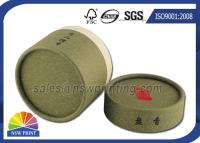 China Chocolate / Tea Packaging Cardboard Cylinder Tubes ISO 9001 2008 / SGS for sale