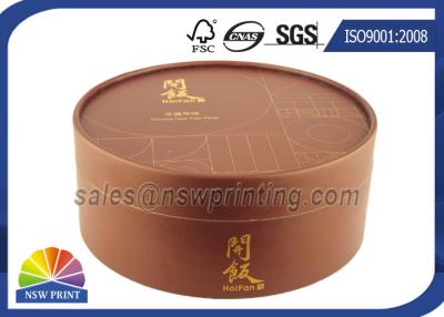 China Food Grade Circular Paper Packaging Tube , Big Round Cardboard Display Boxes for sale