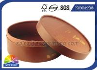 China Food Grade Circular Paper Packaging Tube , Big Round Cardboard Display Boxes for sale
