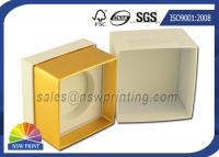China Perfume / Cosmetics Paper Gift Box Rigid Setup Boxes With UV Varnishing for sale