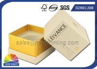 China Perfume / Cosmetics Paper Gift Box Rigid Setup Boxes With UV Varnishing for sale