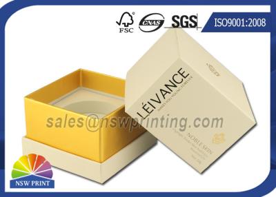 China Perfume / Cosmetics Paper Gift Box Rigid Setup Boxes With UV Varnishing for sale