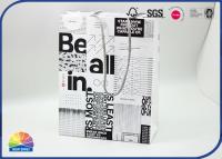 China Matte Lamination Surface Treatment Paper Bags For Shopping Packaging for sale