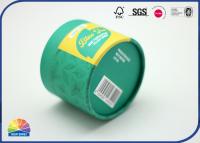 China Customized 157gsm Coated Paper Cardboard Roll Tube With Logo for sale