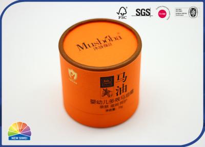 China Customized Paperboard Containers Tube For Packaging Printing for sale