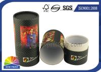 China Custom Tea / Coffee Beans Cardboard Cylinder Tubes Packaging Tubes for sale