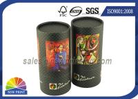 China Custom Tea / Coffee Beans Cardboard Cylinder Tubes Packaging Tubes for sale