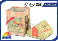 China Personalized House Shaped Rigid Decorative Paper Boxes Presentation Box With Ribbon for sale