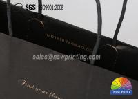 China Twisted Paper Handle Fashion Clothing Paper Bags Logo Printed Retail Shopping Bags for sale