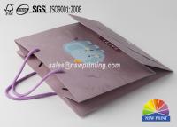 China Reinforced Fold - Over Top And Cardboard Bottom Insert Party Shopping Gift Paper Bags for sale