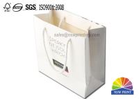 China Custom Printing Matt Lamination Fashion Art Paper Portable Shopping Bags for sale