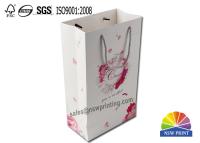 China PP Rope Handle 	Custom Paper Shopping Bags With Fancy Design Printing for sale