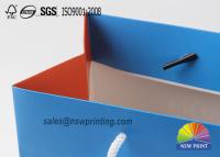 China Printed In Spot Color Matt Laminated Portable Paper Packaging Bags For Medical Product for sale