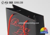 China Luxury Portable Coated Paper Personalised Shopping Bags For Lashes for sale