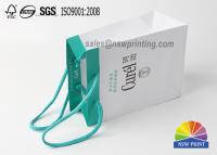 China Fancy Custom Printed Paper Shopping Bags Cosmetic Packing Bags for sale