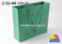 China Matt Laminated Custom Eco Friendly Paper Gift Bags For Health Care Product for sale