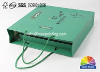 China Matt Laminated Custom Eco Friendly Paper Gift Bags For Health Care Product for sale