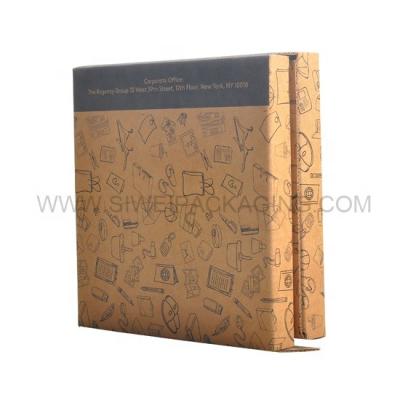 China Gift/Cosmetic/Jewelry Foldable Gift Box with Zipper Closure for sale