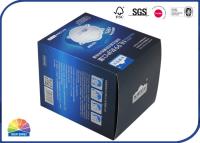 China Protective Mask OEM ODM Folding Carton Box Sedex SGS Approved Long Life for sale