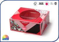 China Clear Window Perfume Rigid Offset Printing Drawer Paper Box for sale