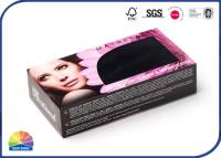 China Glossy Lamination 4c Print Eyelash Drawer Gift Box With Window for sale