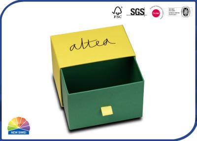 China Tea Coffee Cardboard Drawers Slide Open Boxes With Printing for sale