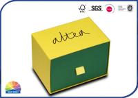 China Tea Coffee Cardboard Drawers Slide Open Boxes With Printing for sale